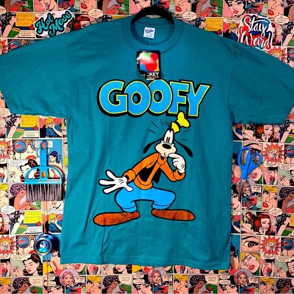 Disney | Shirts | Vintage Goofy Tshirt Nwt Rare Find Mickey Unlimited ...